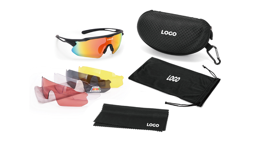 HB-508 Tr90 Polarized Photochromic Fishing Running Sports Sunglasses - Hubo
